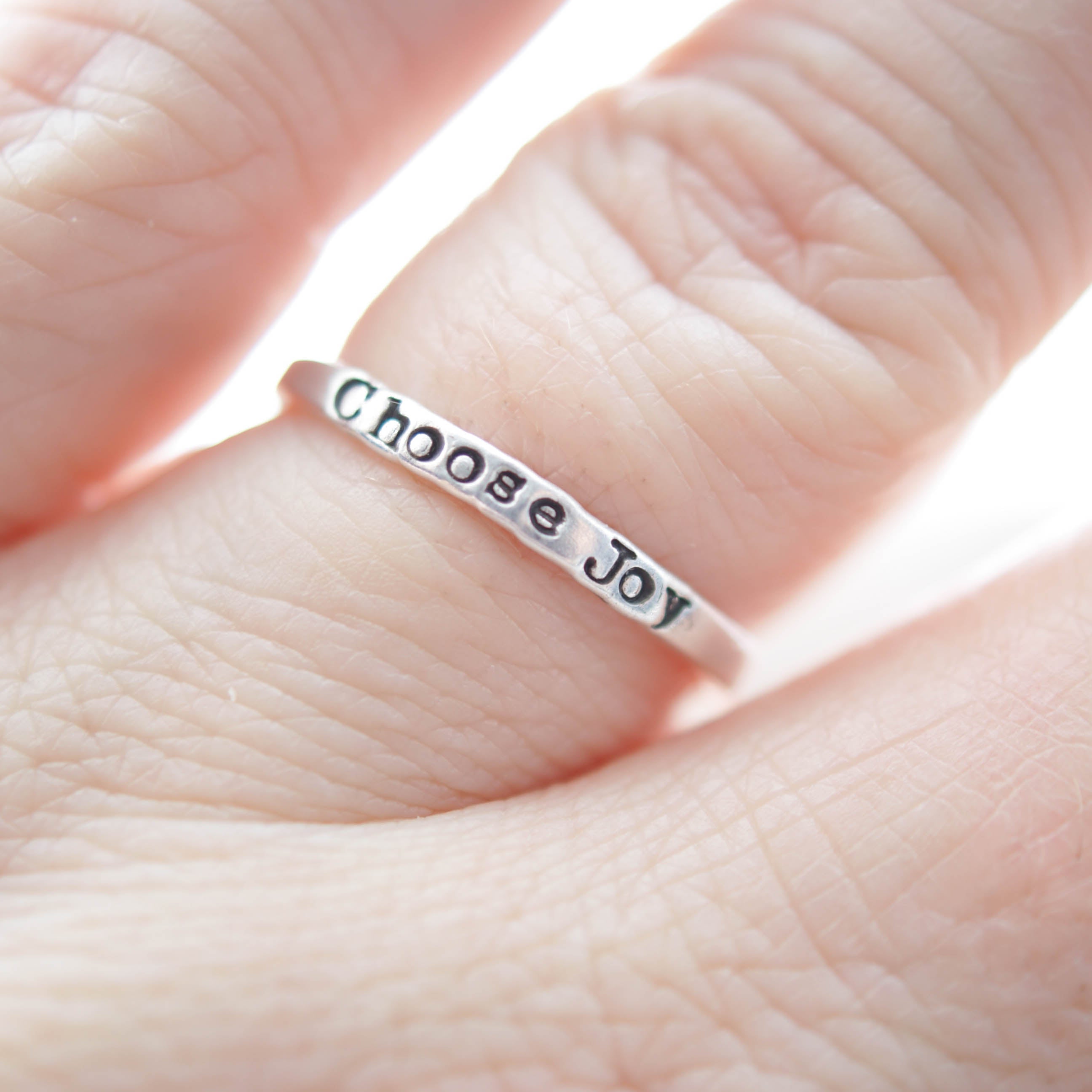 Word of the Year Jewelry | Empowering Rings with Meaning – Simpli Stamped